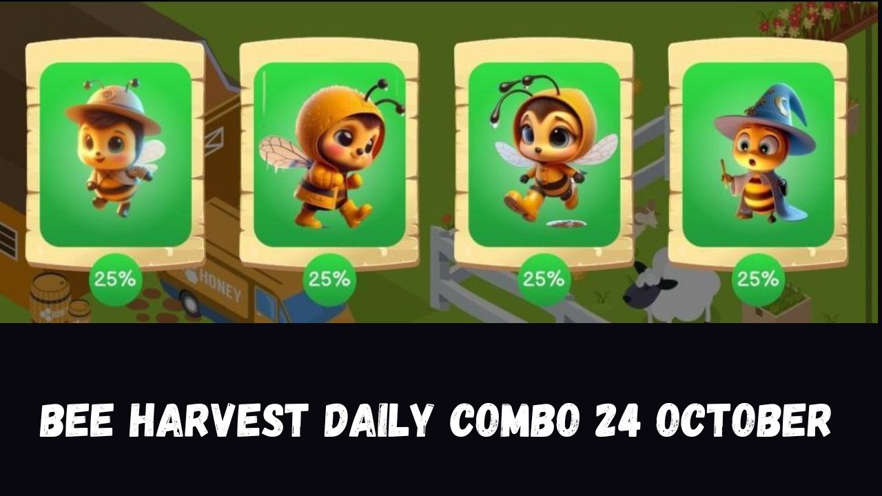 Don’t Miss Today’s Working Bee Harvest Daily Combo Card 2 November