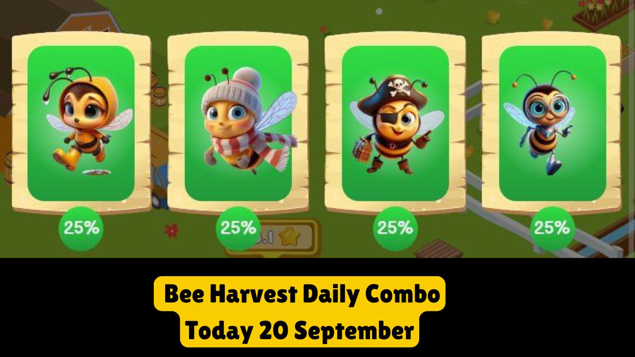 Don’t Miss Today’s Working Bee Harvest Daily Combo Today 30 September