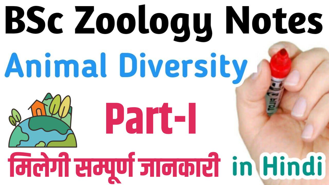 Bsc Zoology Animal Diversity Part-I Notes: Important Topics