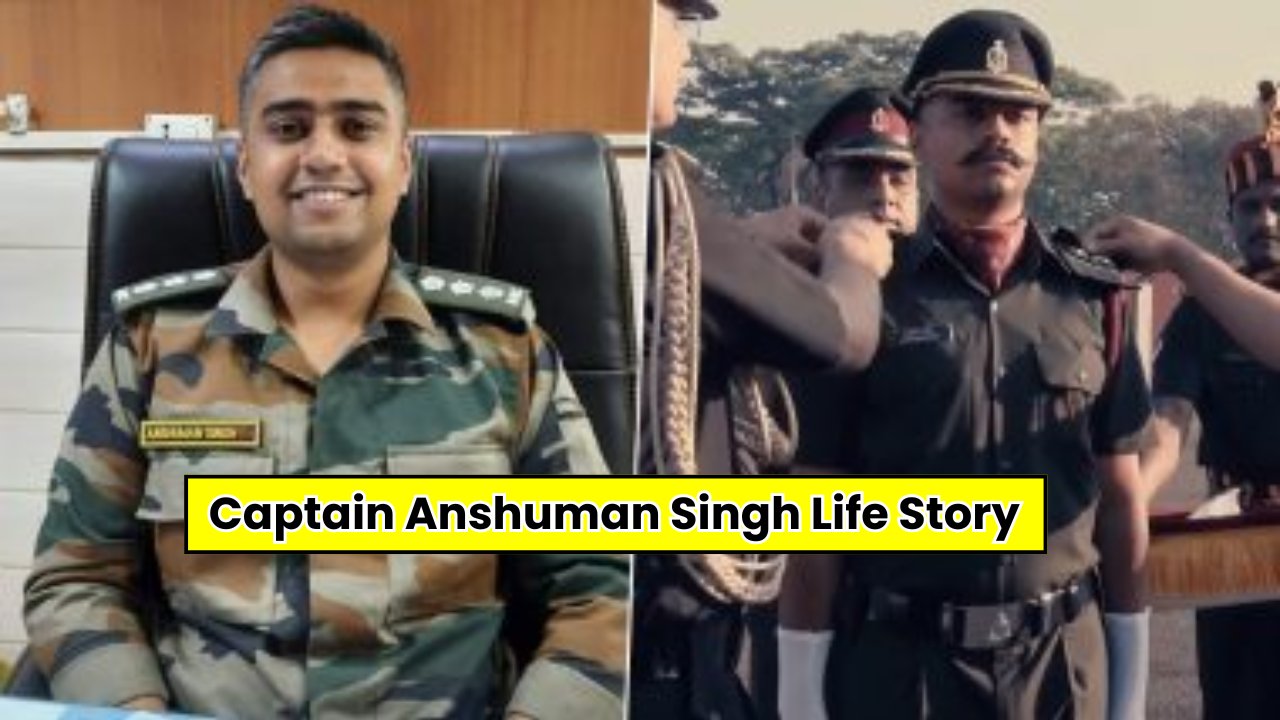 Captain Anshuman Singh Biography