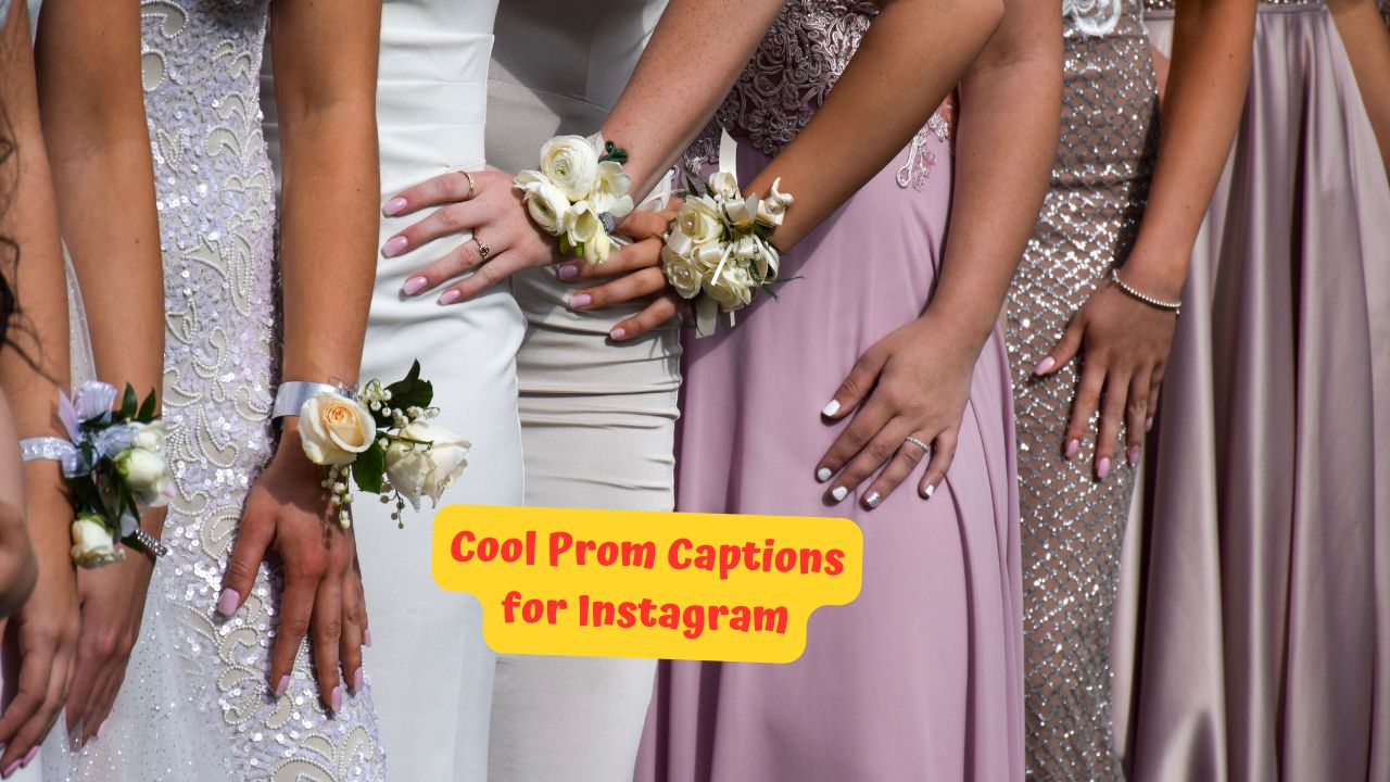 99+ Best Prom Captions for Instagram: Cool, Funny, Short