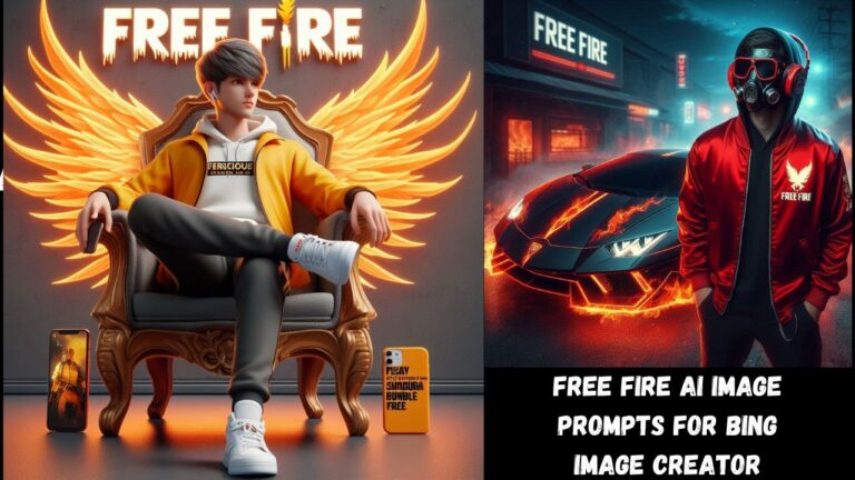 Free Fire AI Image Prompts For Bing Image Creator