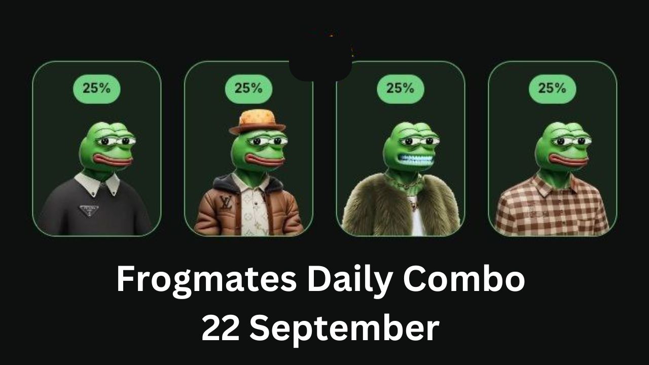 Don’t Miss Today’s Working Frogmates Daily Combo 30 September 2024