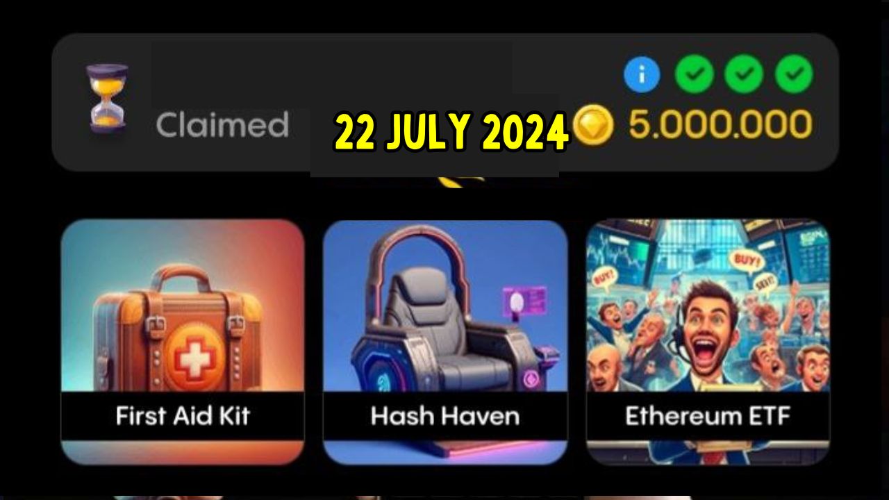 Don’t Miss Today’s Working Gemz daily combo 22 July