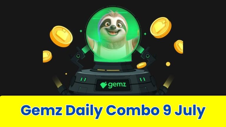 Don’t Miss Today’s Working Gemz daily combo 9 July