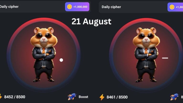 Don’t Miss Daily Hamster Kombat Cipher Morse Code August 21, 2024!
