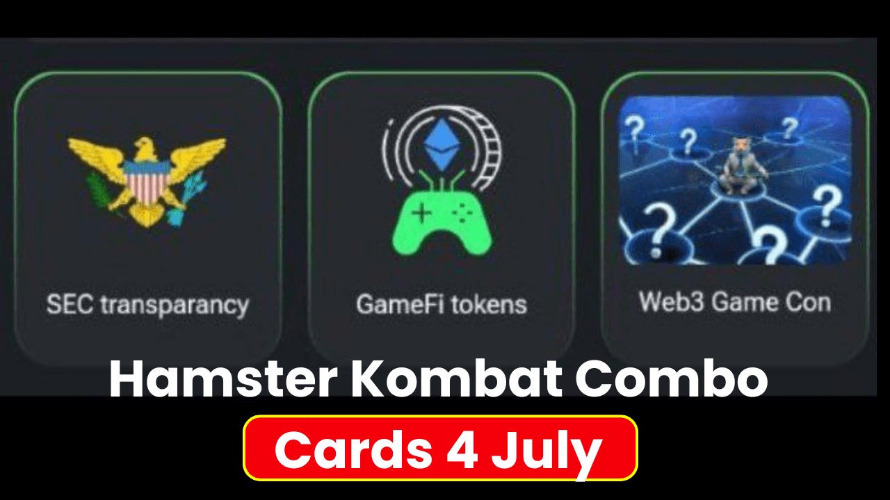 Don’t Miss Today’s Working Hamster Kombat Combo Cards 4 July 2024!