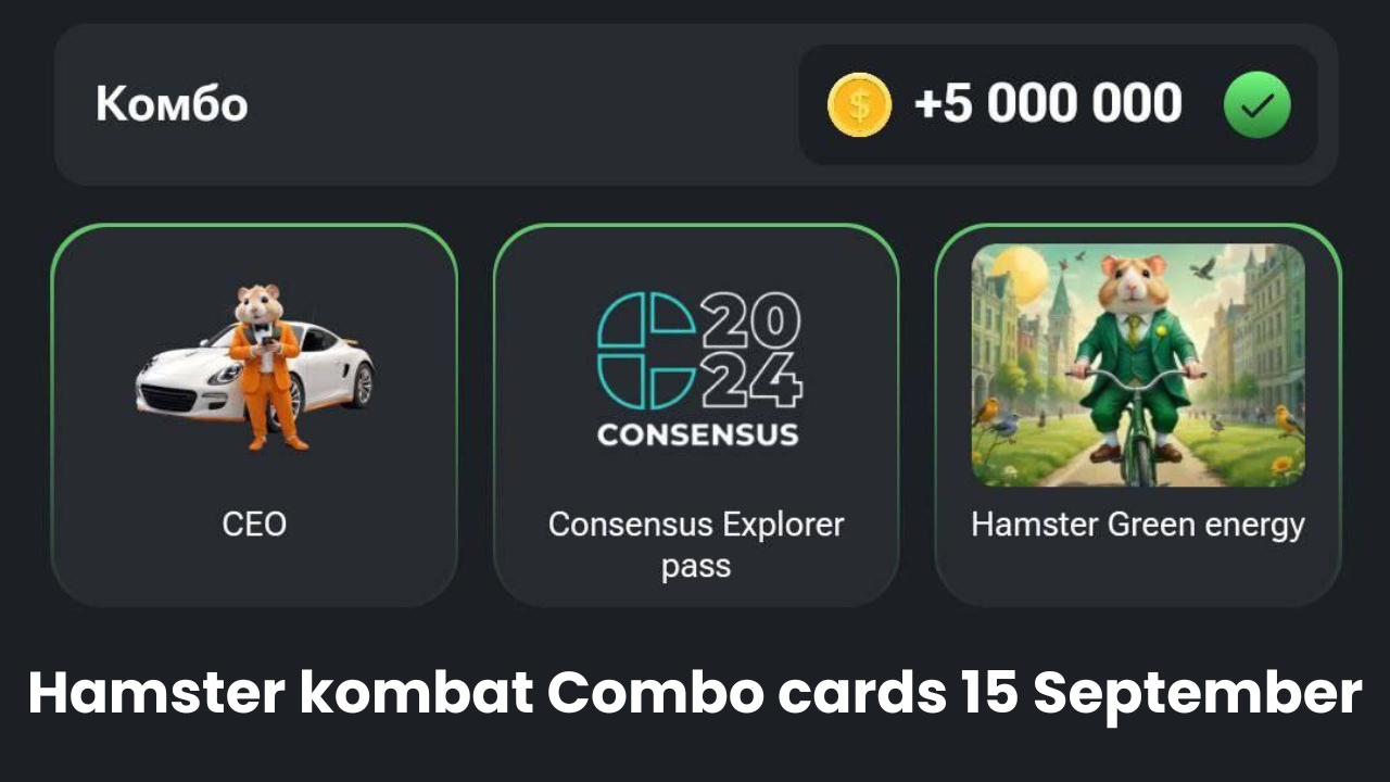 Hamster Kombat Daily Combo Today