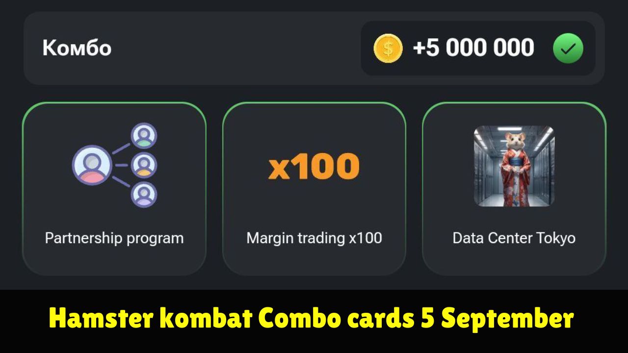 Hamster Kombat Daily Combo Today