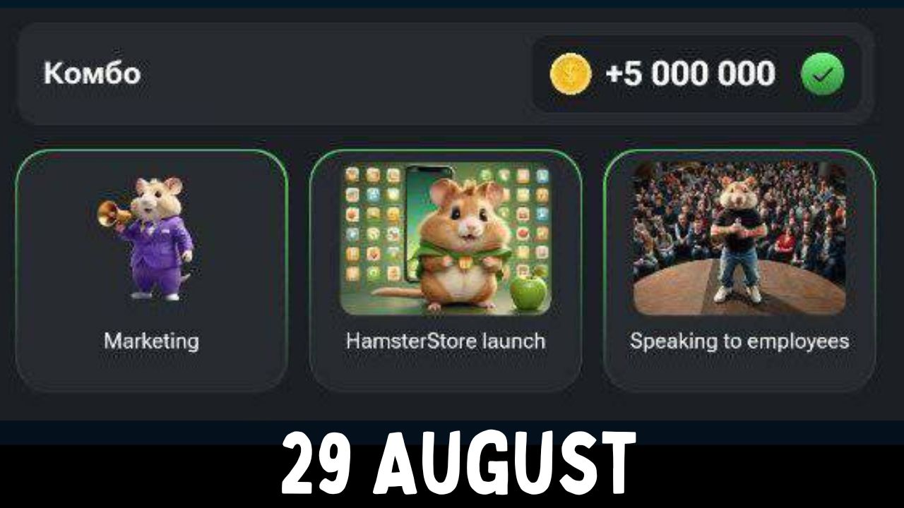 Hamster Kombat Daily Combo Today