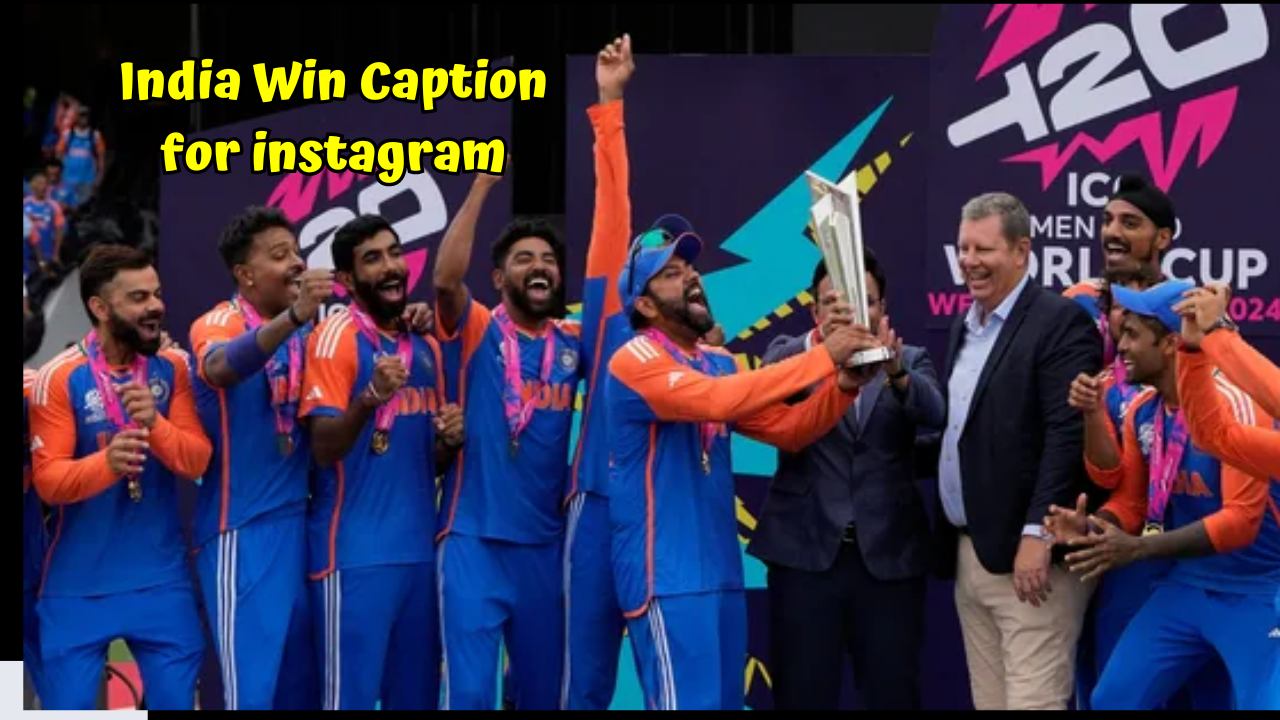 90+ Best India Win Caption for instagram