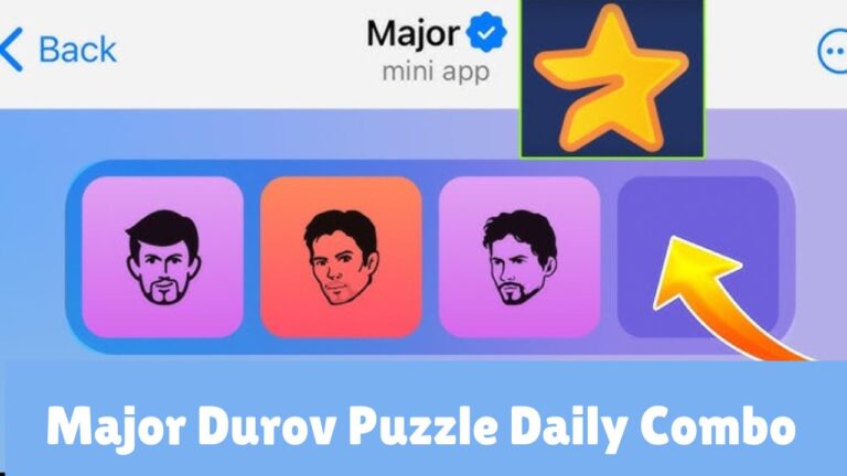 Don't Miss Major Durov Puzzle Daily Combo 05 October 2024