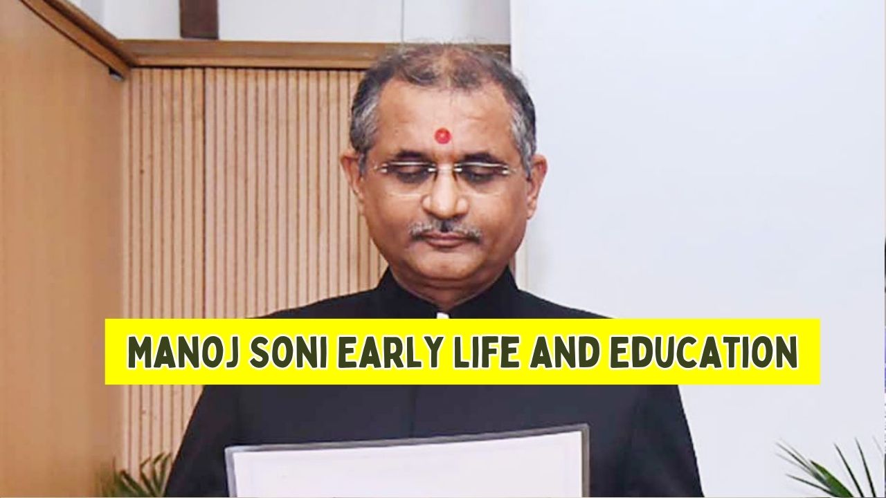 UPSC Chairman Manoj Soni Biography