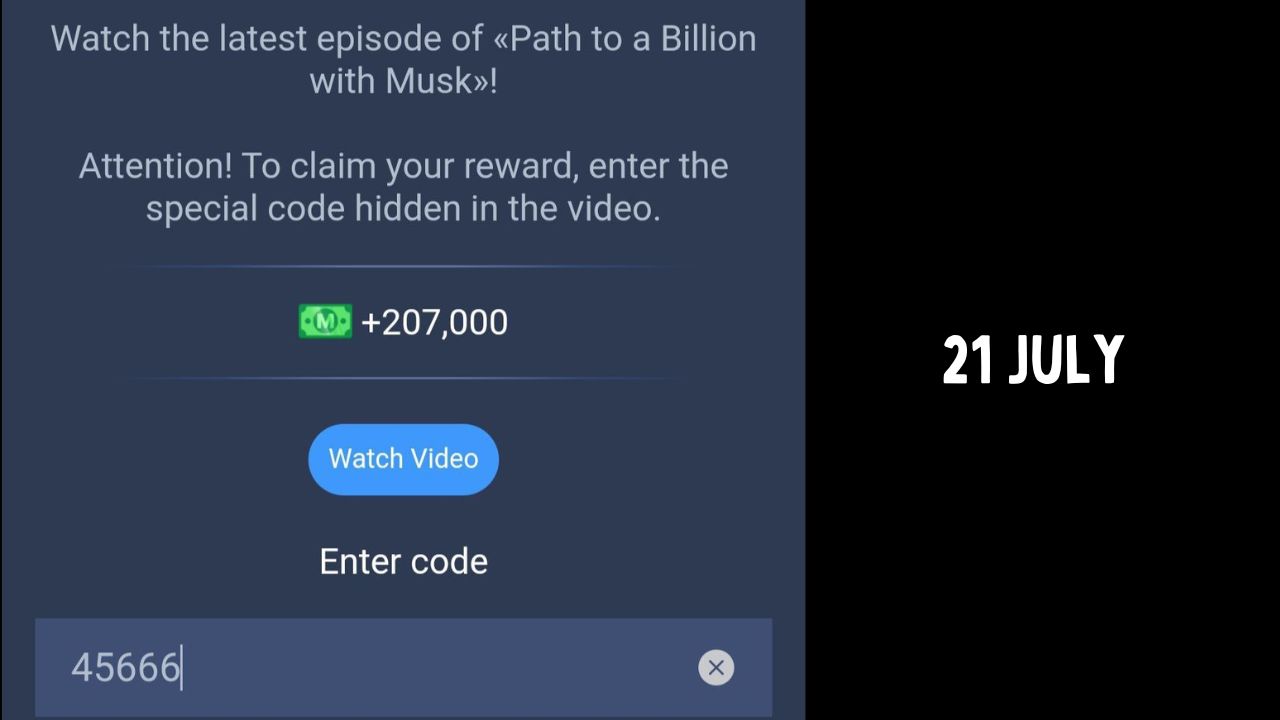 Don't Miss Today MuskEmpire YouTube Episode Code🔥