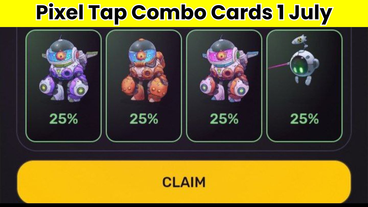 Don't Miss Today's Working Pixel Tap Combo Cards 1 July, 2024!