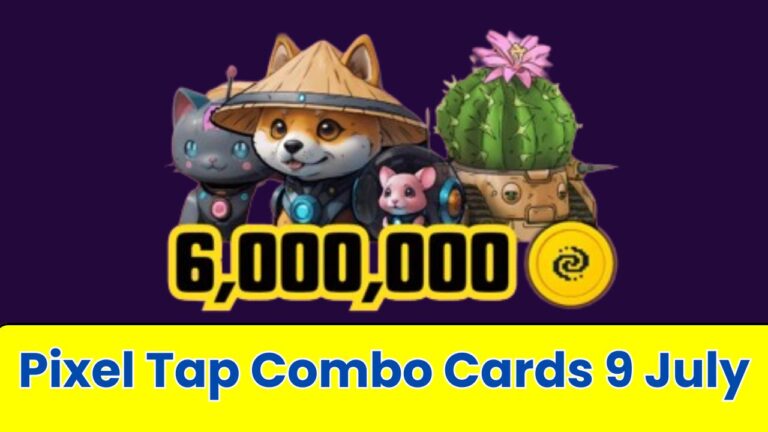 Don’t Miss Today’s Working Pixel Tap Combo Cards 9 July, 2024!