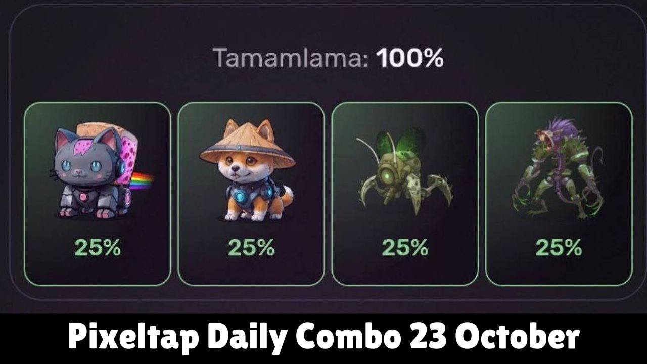 Today’s Working Pixel tap Daily Combo 2 November By PixelVerse