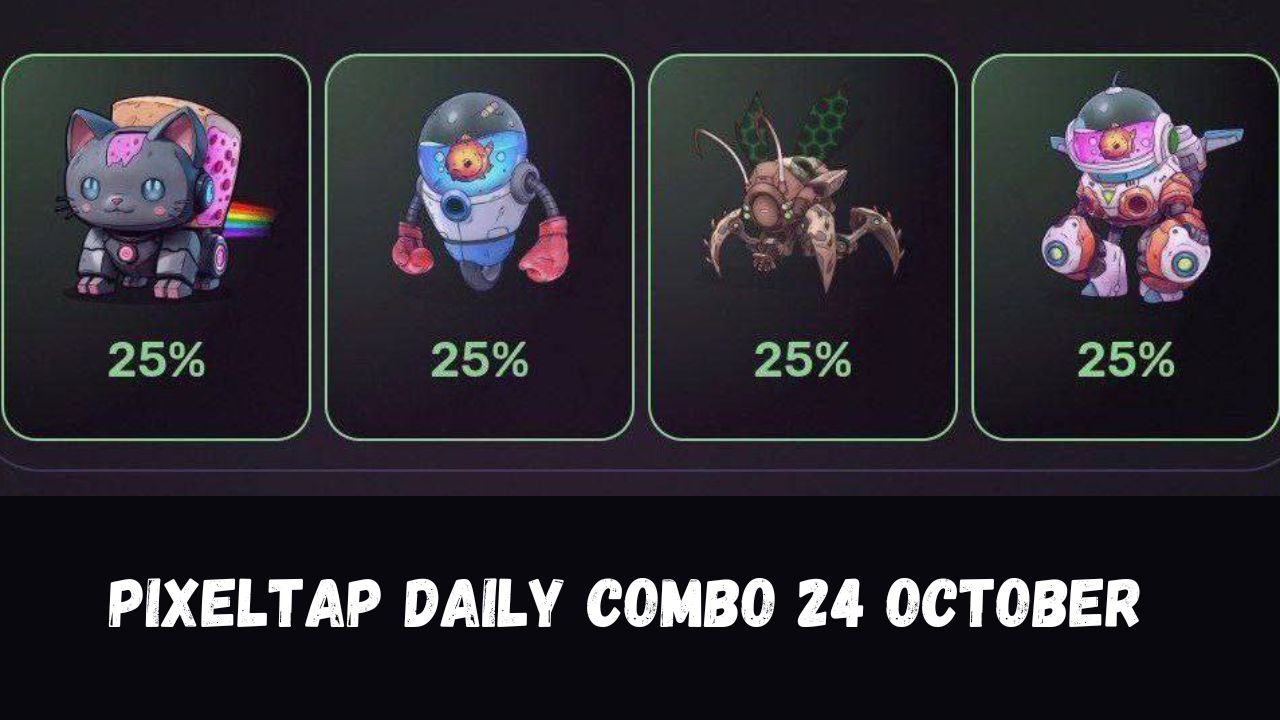 Today’s Working Pixel tap Daily Combo 2 November By PixelVerse