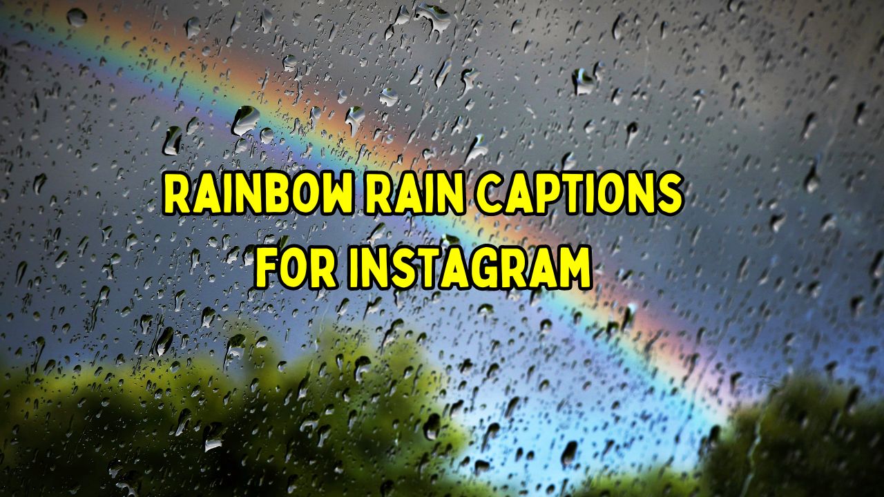 98+ Best Rain Captions for Instagram
