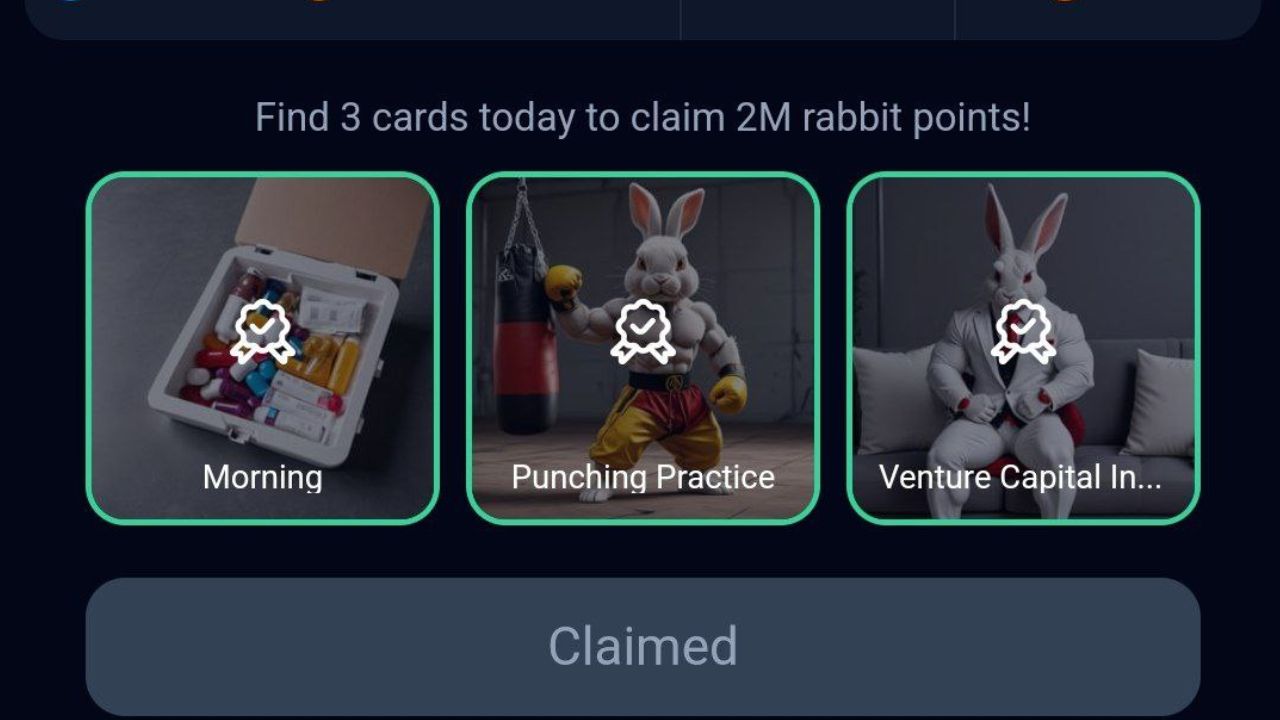 Don’t Miss Today Working Rocky Rabbit Combo August 11