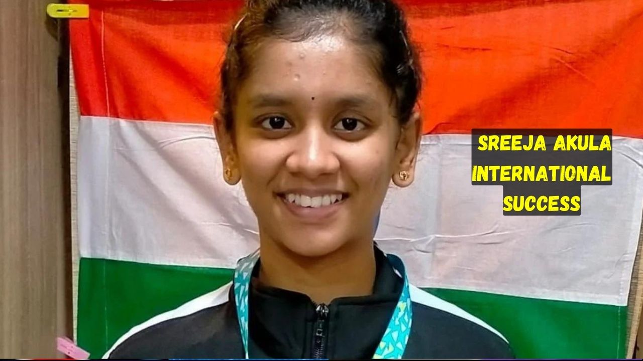 Indian Table Tennis Player Sreeja Akula Biography