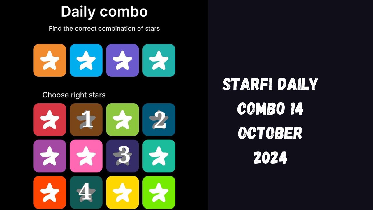 StarFi Daily Combo (Updated Daily)