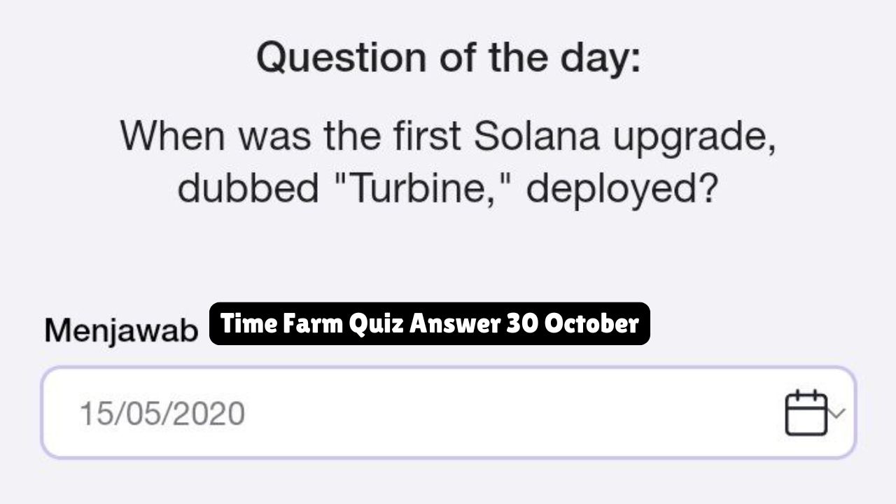 Don’t Miss Today’s Time Farm Quiz Answer 2 November 2024!