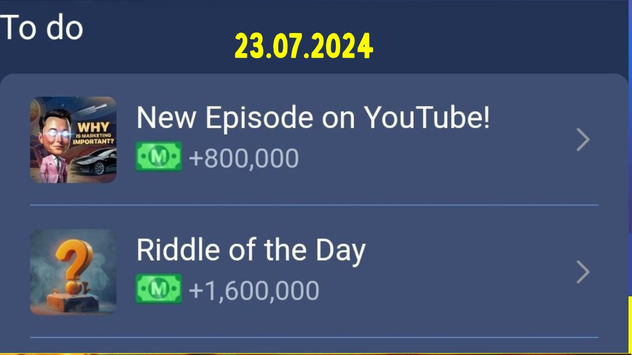 Don't Miss Today MuskEmpire YouTube Episode Code🔥