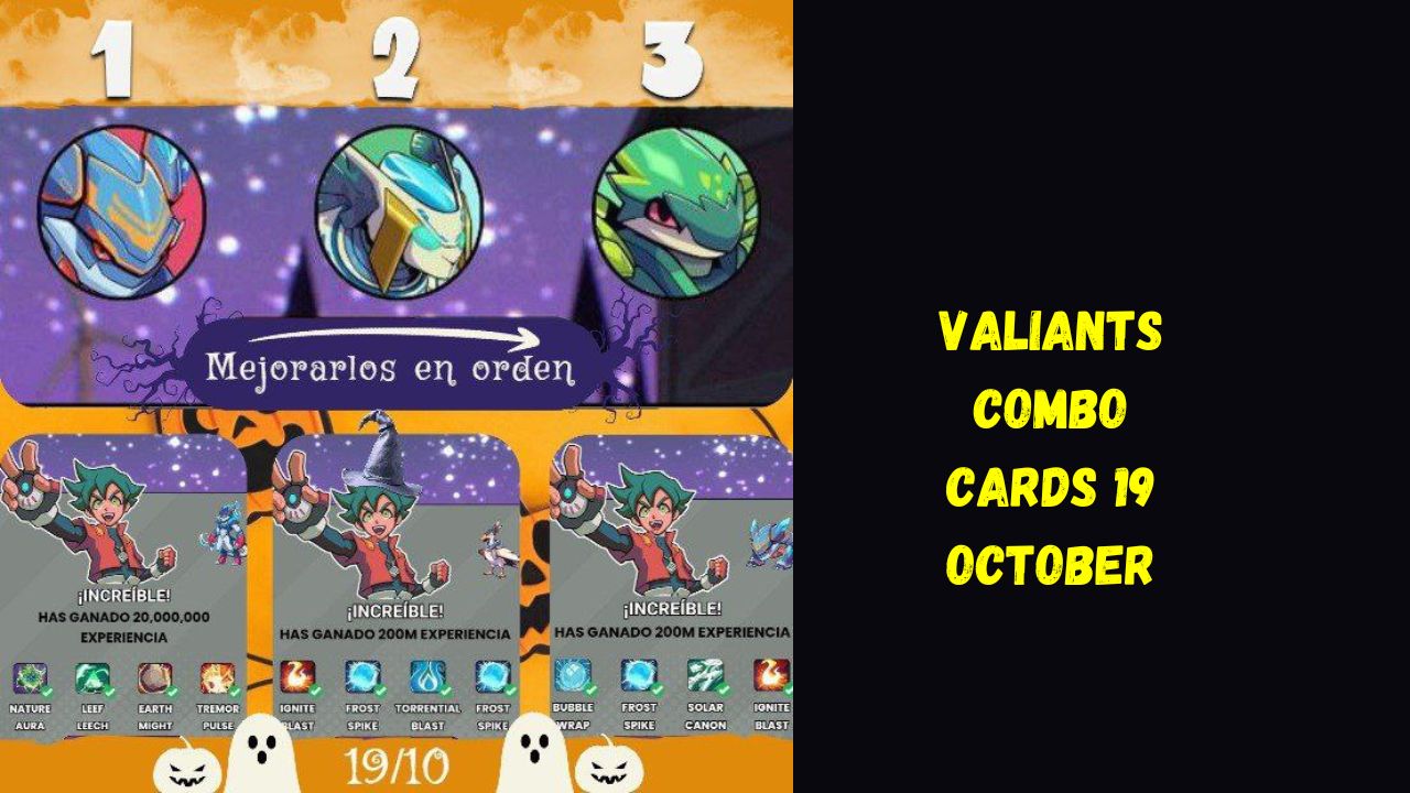 Don’t Miss Today’s Working Valiants TapTap Combo Cards 28 October