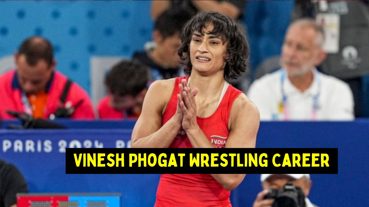 Indian Professional Freestyle Wrestler Vinesh Phogat Biography
